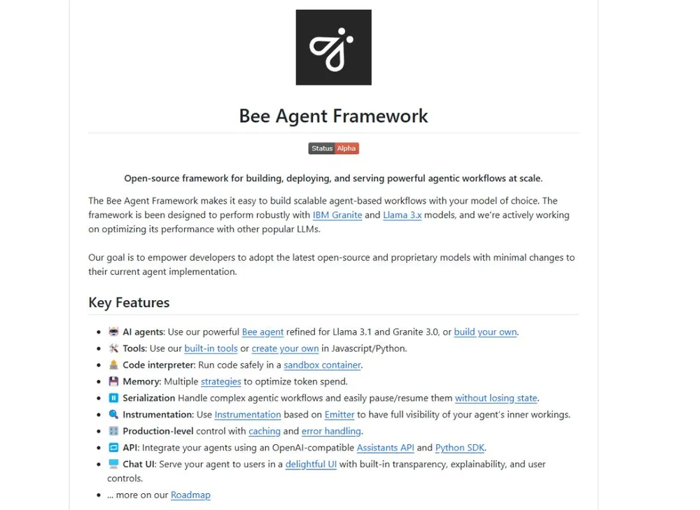 Bee Agent Framework