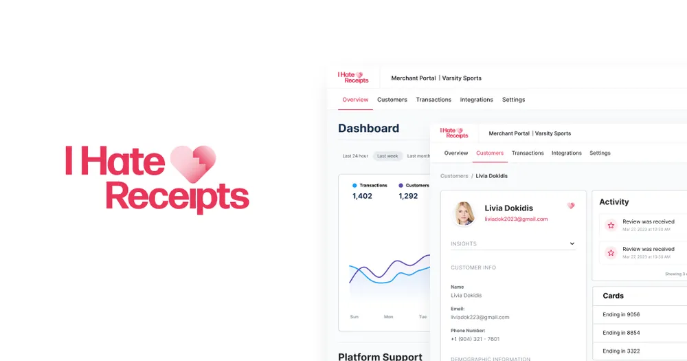 I Hate Receipts for Merchants