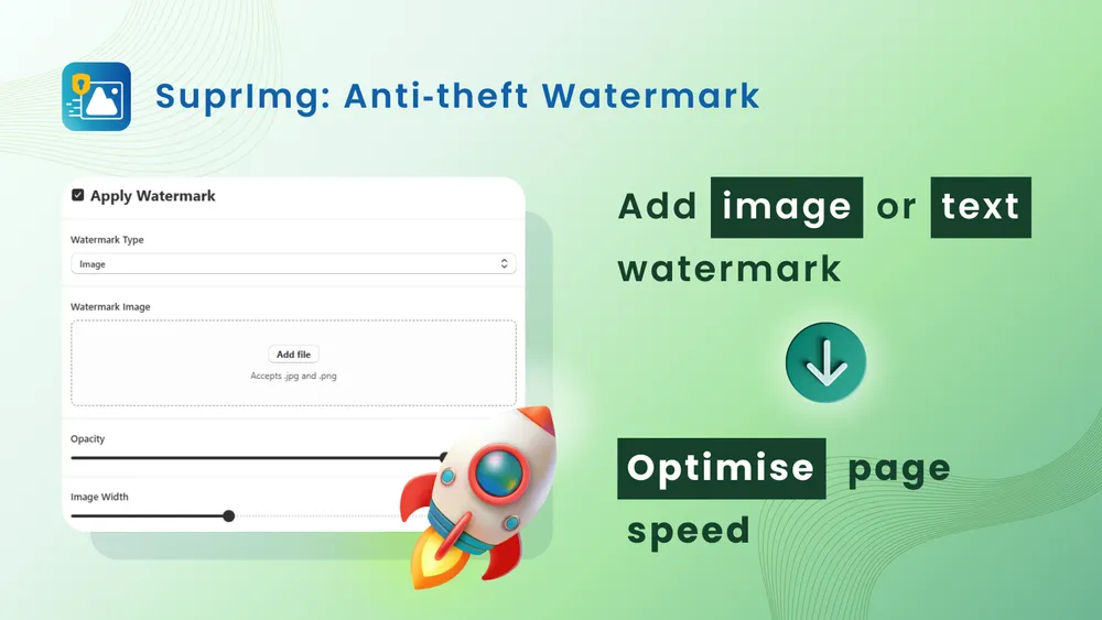 SuprImg: Anti‑theft Watermark