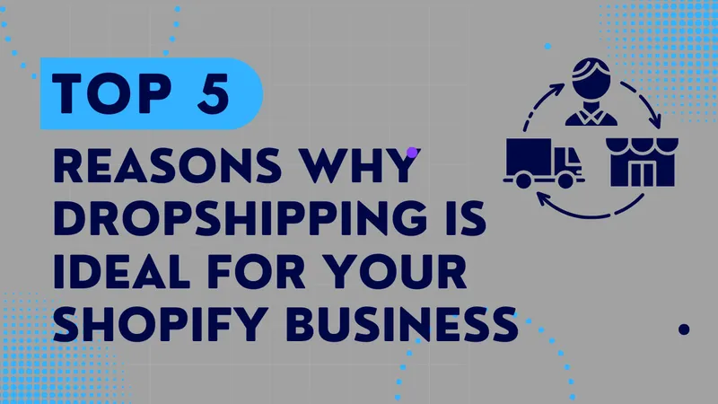 5 Reasons Why Dropshipping Is Ideal for Shopify Sellers