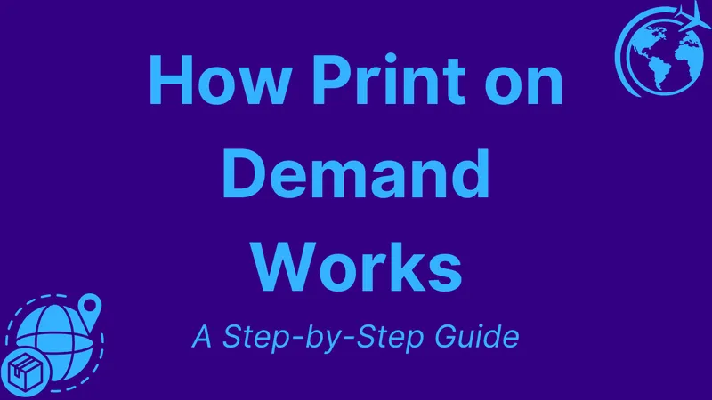 How Print on Demand Works: A Step-by-Step Guide