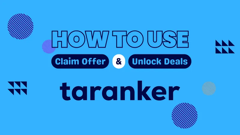 How to Claim Offers and Unlock Deals on Taranker